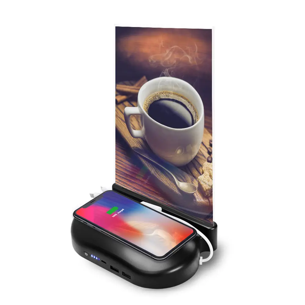 Restaurant Menu Power Bank - 10000mah & 20000mah Options