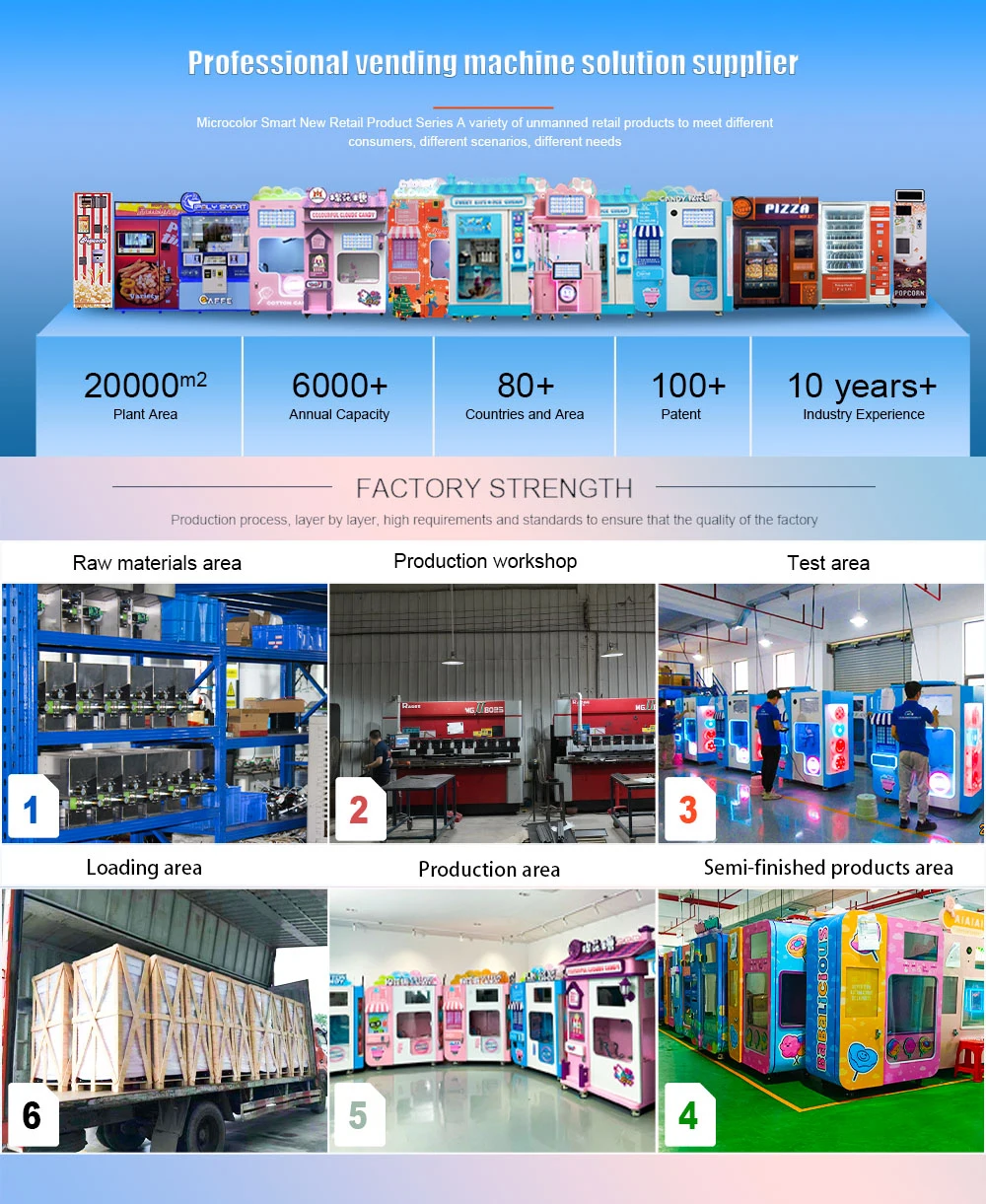 Customized Outdoor Smart Fully Automatic Smoothie Gelato Machines Soft ...