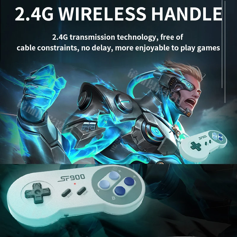 SF2000 Handheld Game Console - Retro Gaming with Firmware