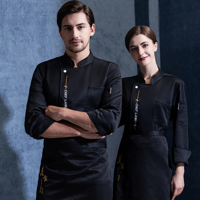 Oem Factory Customization Hibachi Chef Cloth Cheap Zip Chef Clothes ...