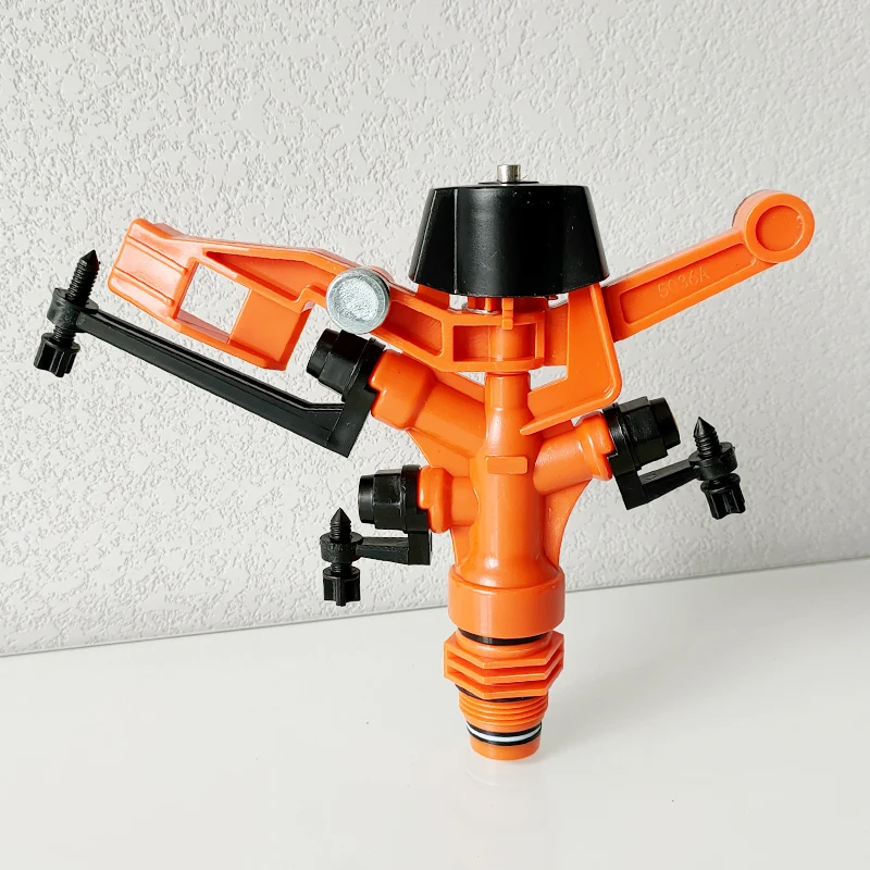 3/4" 1" Rotating Orange Color Agricultural Lawn Irrigation Plastic ...