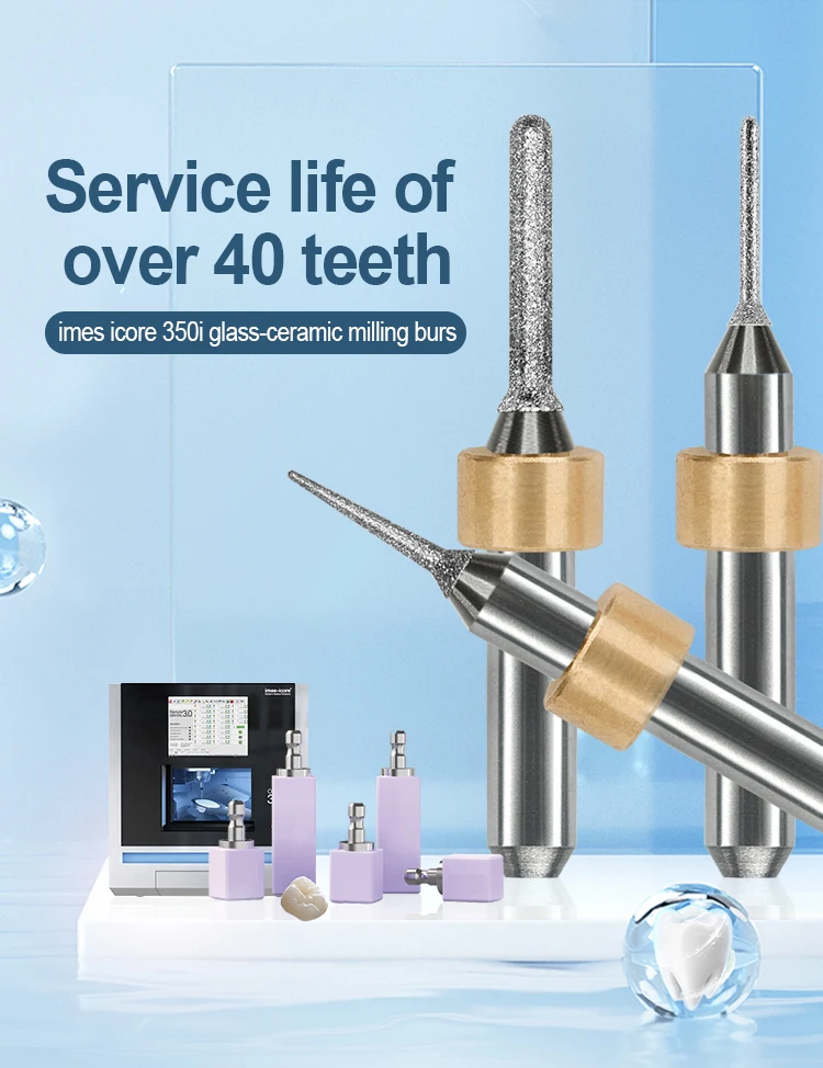 Milling Bur Coating Bur Dental Milling 350i Glass Ceramic Imes Icore ...