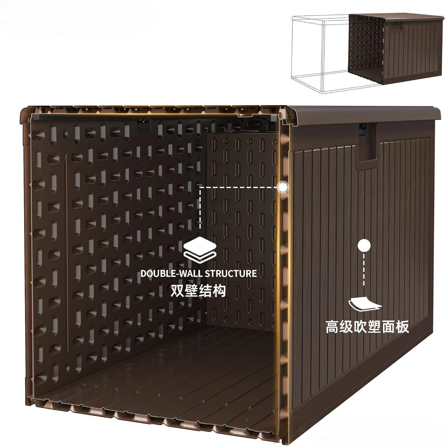 Hot Selling Patio Large Outdoor Foldable Deck Storage Boxes Wholesale ...