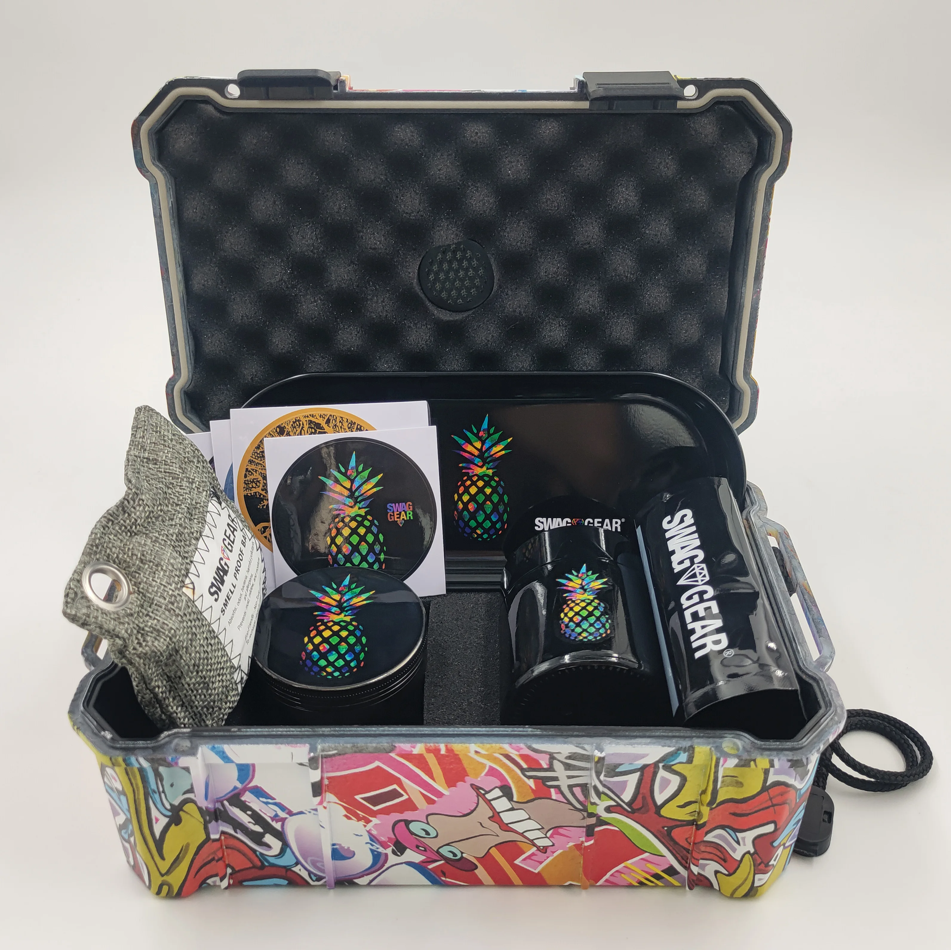 Carton Fashion Plastic Stash Box Smoking Accessories Grinder Stash Jar ...