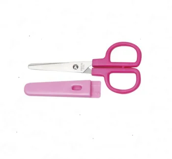 Desk Plastic Bulk Kid Cover Scissor Kids Paper Cutting Scissors - Buy ...