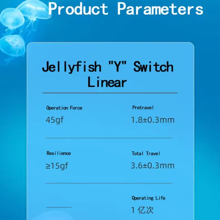 Kailh Box Jellyfish V2 Switch RGB SMD 60g Switches for Mechanical ...