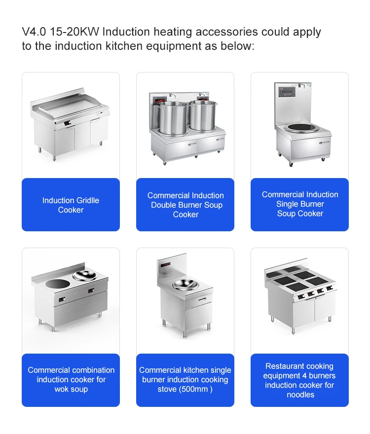 Commercial 15kw Induction Cooker Pcb Box Induction Cooker Motherboard ...