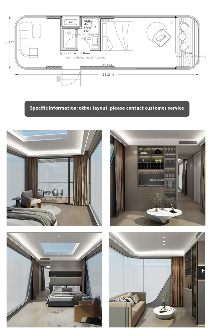 Glamni Etong 40ft Mobile Space Capsule - Double Story House