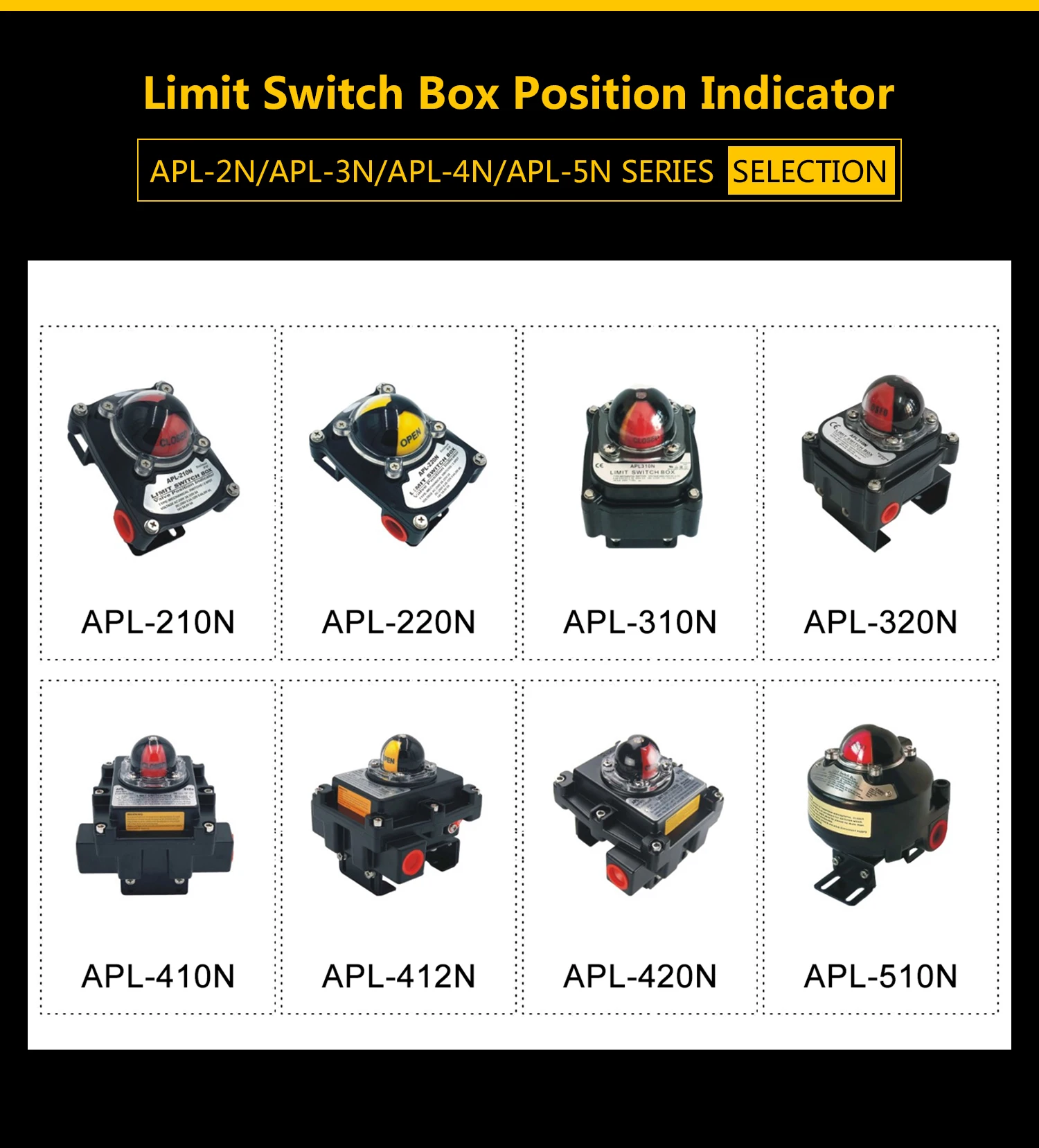 APL-2N Limit Switch - Explosion Proof Valve Monitor