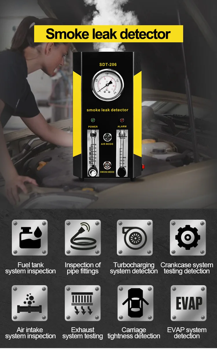 Smoke Detector Tester Manufacturer Smoke Leak Detector Car Auto Mobile ...