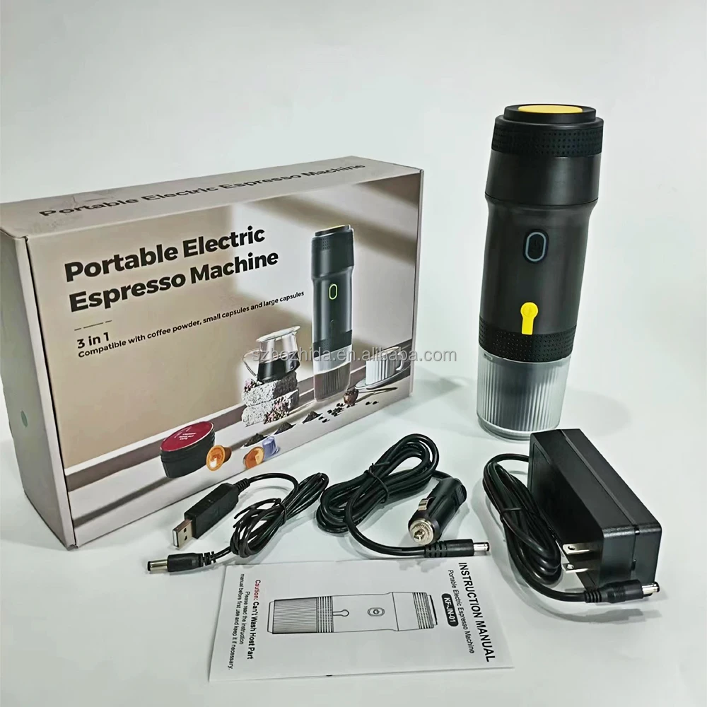 Portable Car Espresso Coffee Maker - Fully Automatic