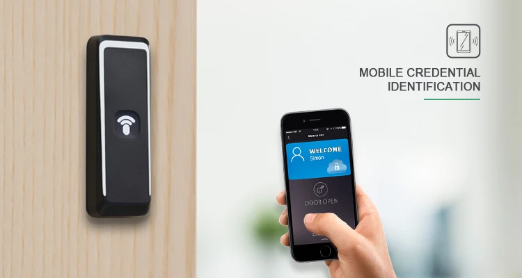 Cidron Wiegand RS485 RFID Encrypted Desfire EV1/EV2 Card Reader ...
