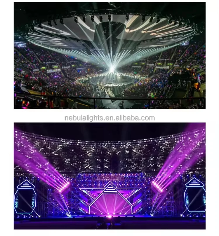 Nebula LED 280w 3 in 1 BSW Beam Spot Wash Zoom DMX Club