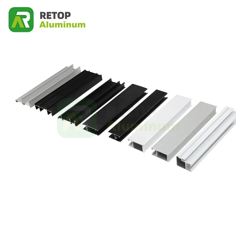 RETOP Glass Partition Aluminium Slim Partition Profiles for Office ...
