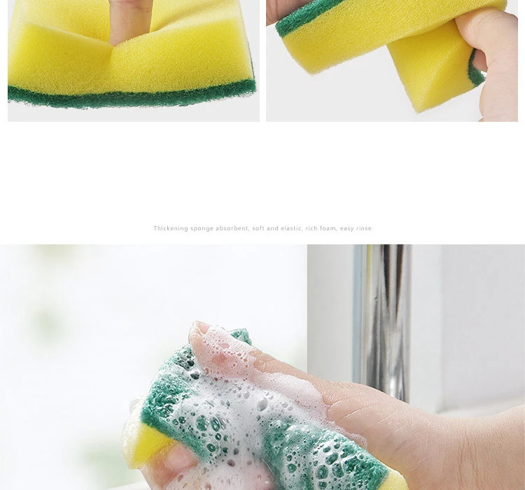 Ds1611 Kitchen Cleaning Sponges Eco Non-scratch Dish Scrub Sponges ...