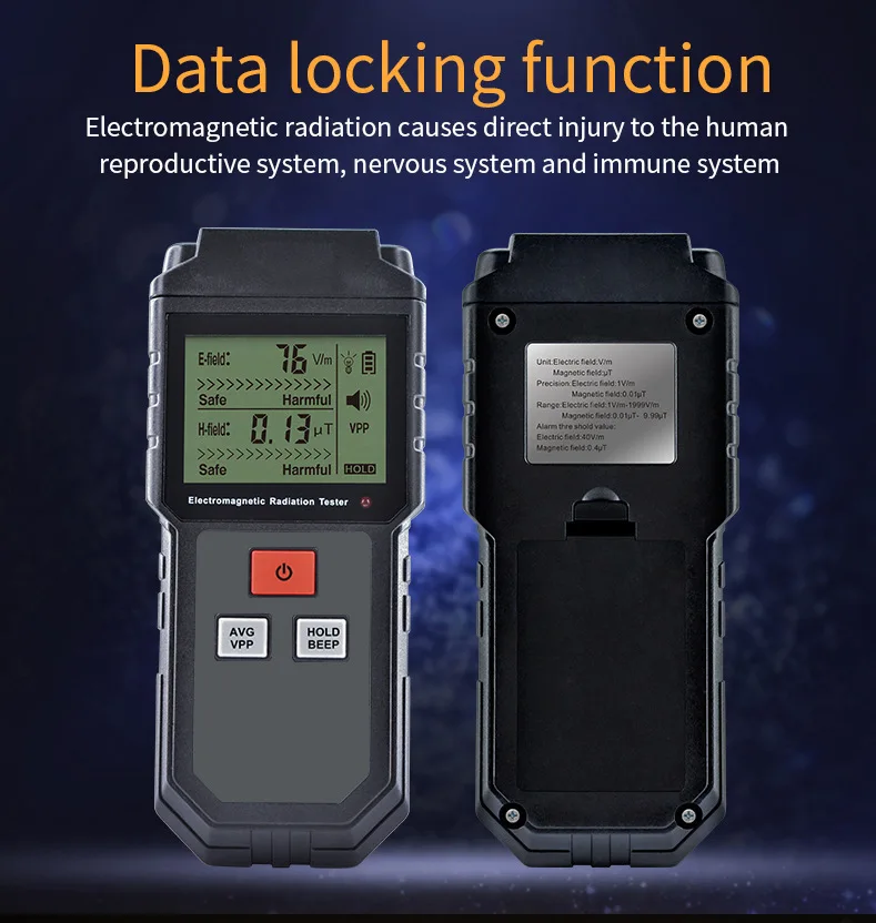 Nuclear Radiation Detector Counter Electromagnetic Ray Machine ...