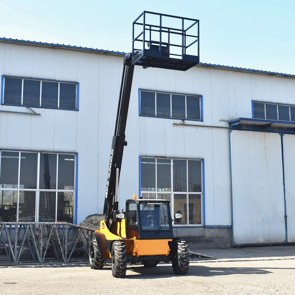 Construction Used Telehandler Telescopic Forklift 3 Tons 7m Telehandler ...