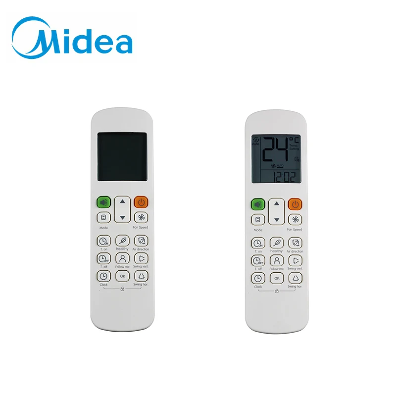 Midea Air Conditioner Controller Of Remote Type For Wall Mounted Indoor ...