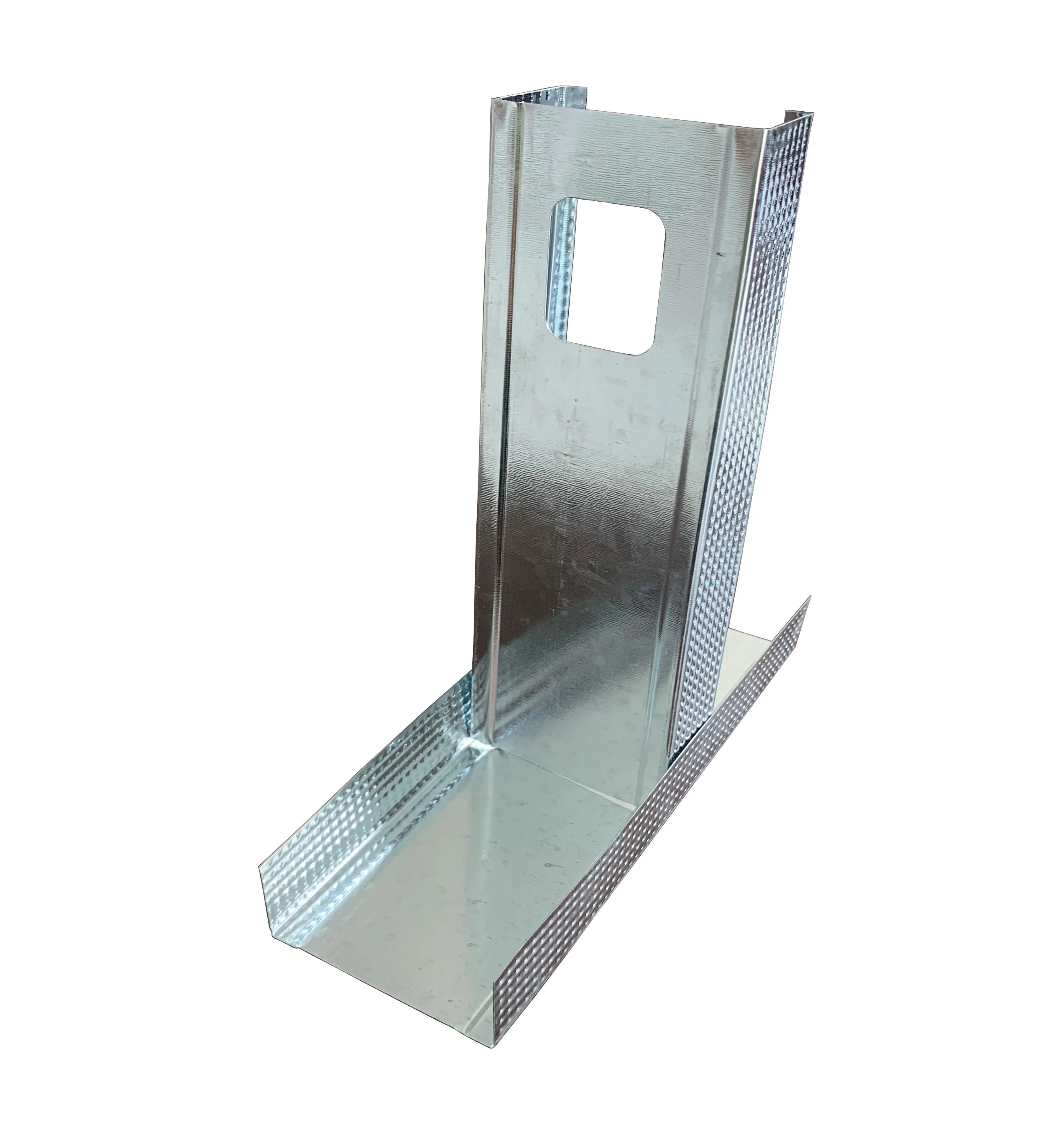 Galvanized steel profile plasterboard gypsum board partition system ...