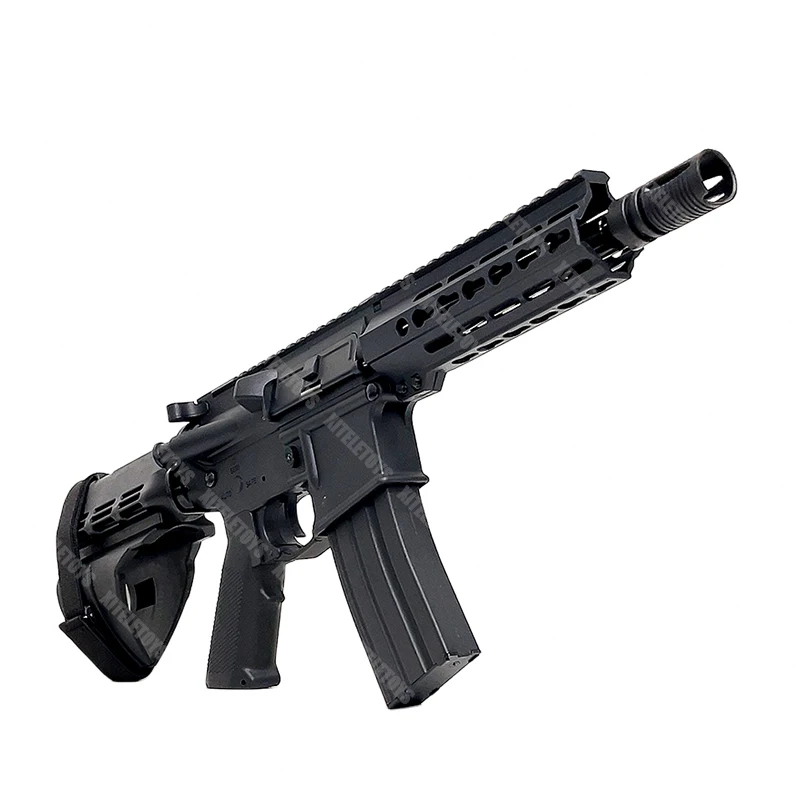 Ar15 Metal Gearbox Gel Ball Blaster Rifle Metal Gear Water Beads ...