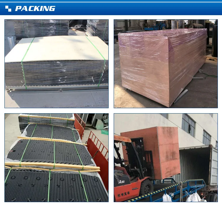 Industrial Crossflow Packing Cooling Tower Pvc Film Fill Replacement ...