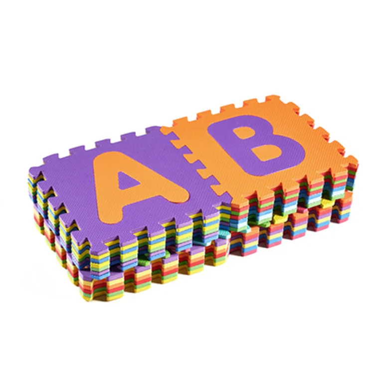 Large Foam Eva Alphabet Puzzle Mat Exercise Carpet Floor Mat For Kids ...