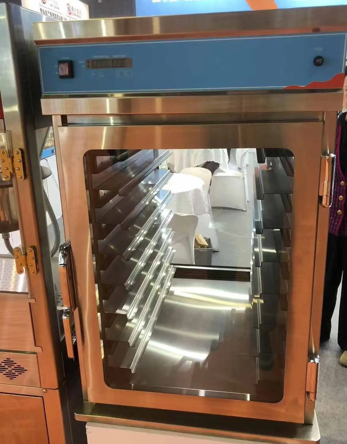 7 Layer Pass Through Unit Fried Chicken Restaurant Food Insulated ...