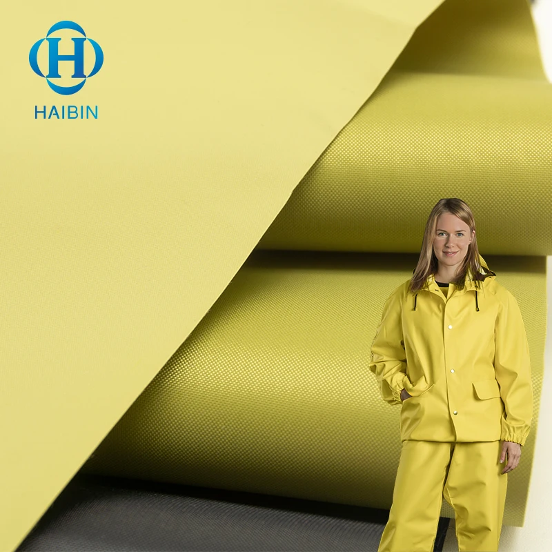 Waterproof Fabric 70d Polyester Fabric Pvc Coated Fabric For Raincoat ...