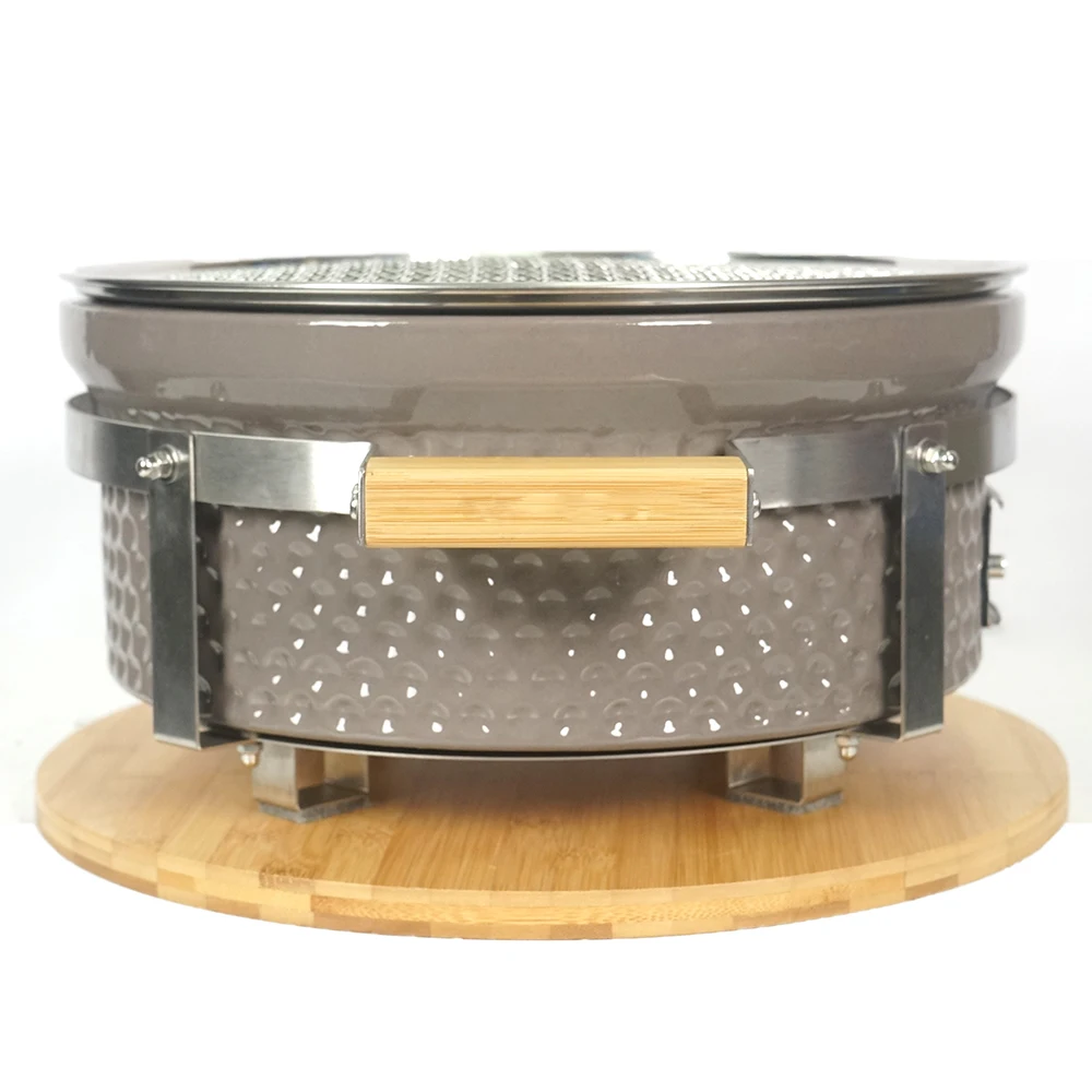 Seb Charcoal Bbq Grill Hibachi Grill With Grid Lifter For Outdoor ...