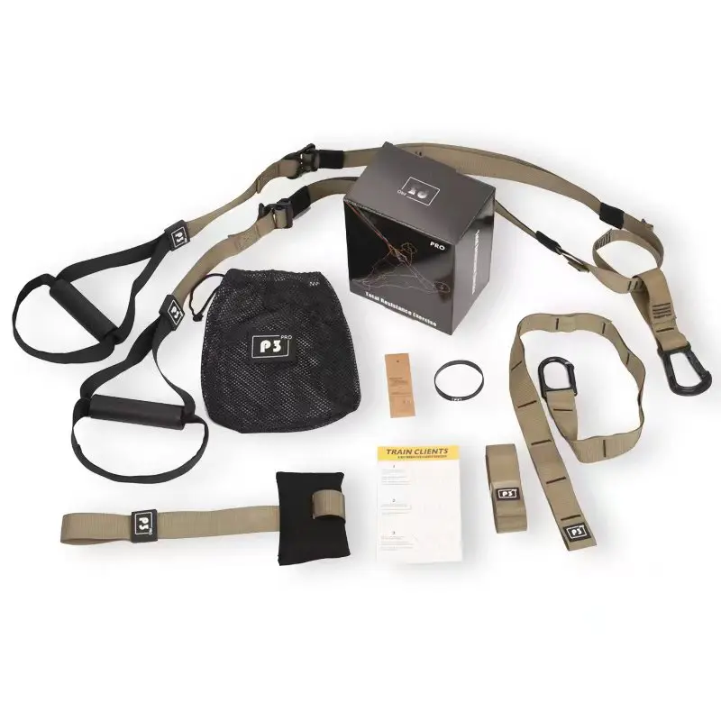 Gym Fitness Professional Suspension Trainer Straps Pro P3 Bodyweight ...