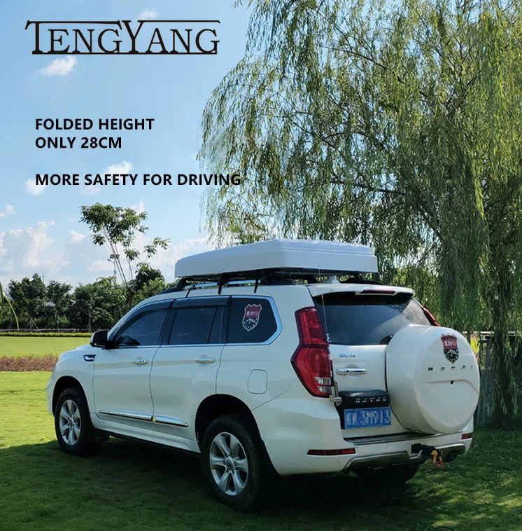 High Quality Camping Roof Tent Car Roof Tent Top Hard Shell Ladder ...