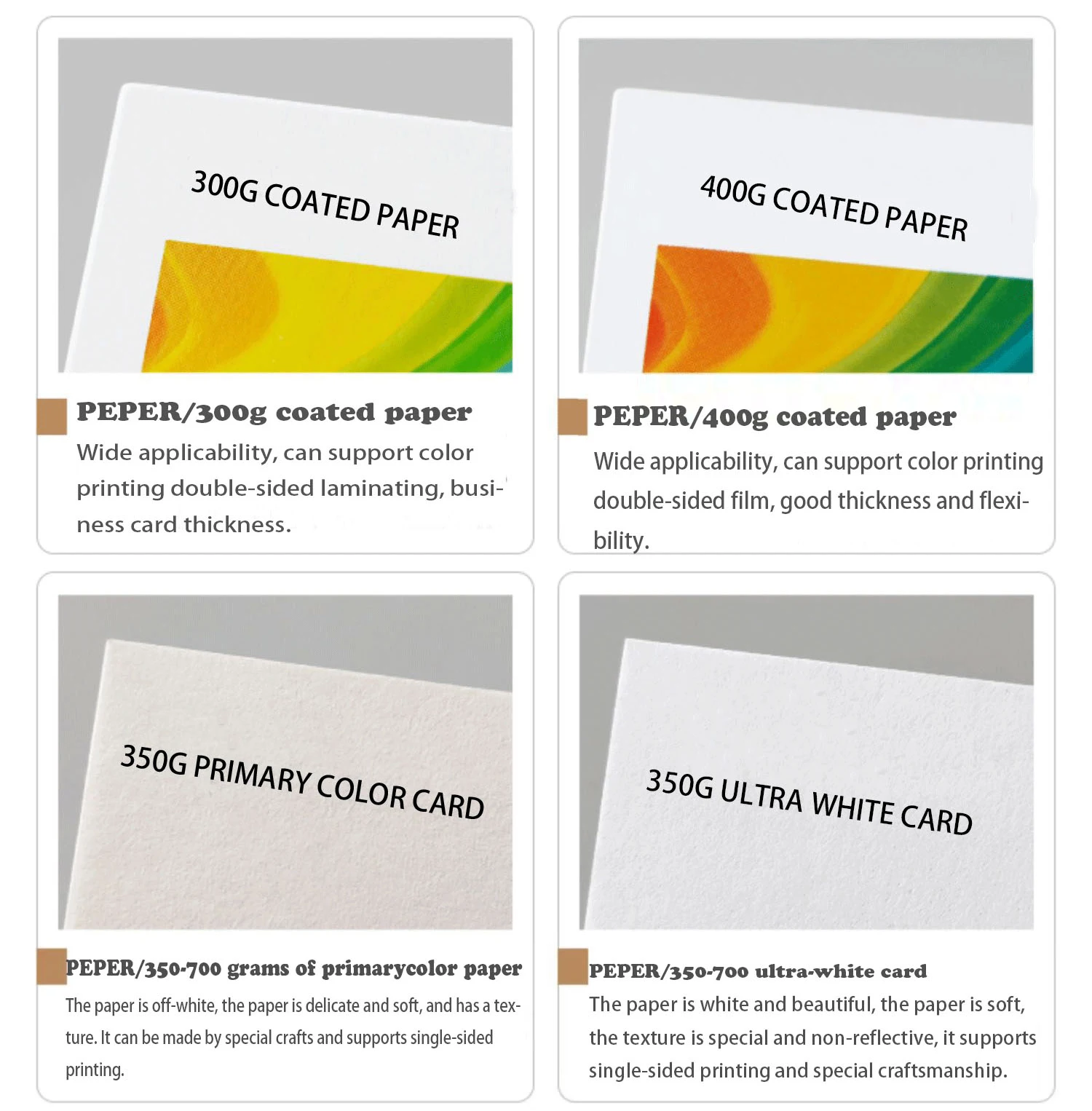 Eco Friendly Recycled Clothing Swing Hangtag Printed Paper