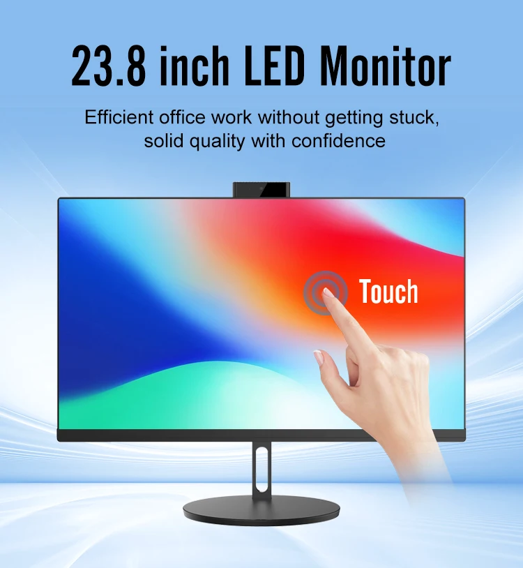 New Design Borderless Wholesale 23.8 Inch Fhd Ips Flat Displays Lcd ...