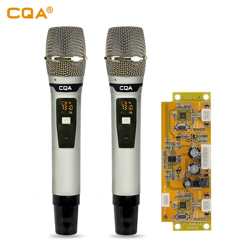 China CQA Factory UHF PCB receiver mic board wireless Microphone With ...