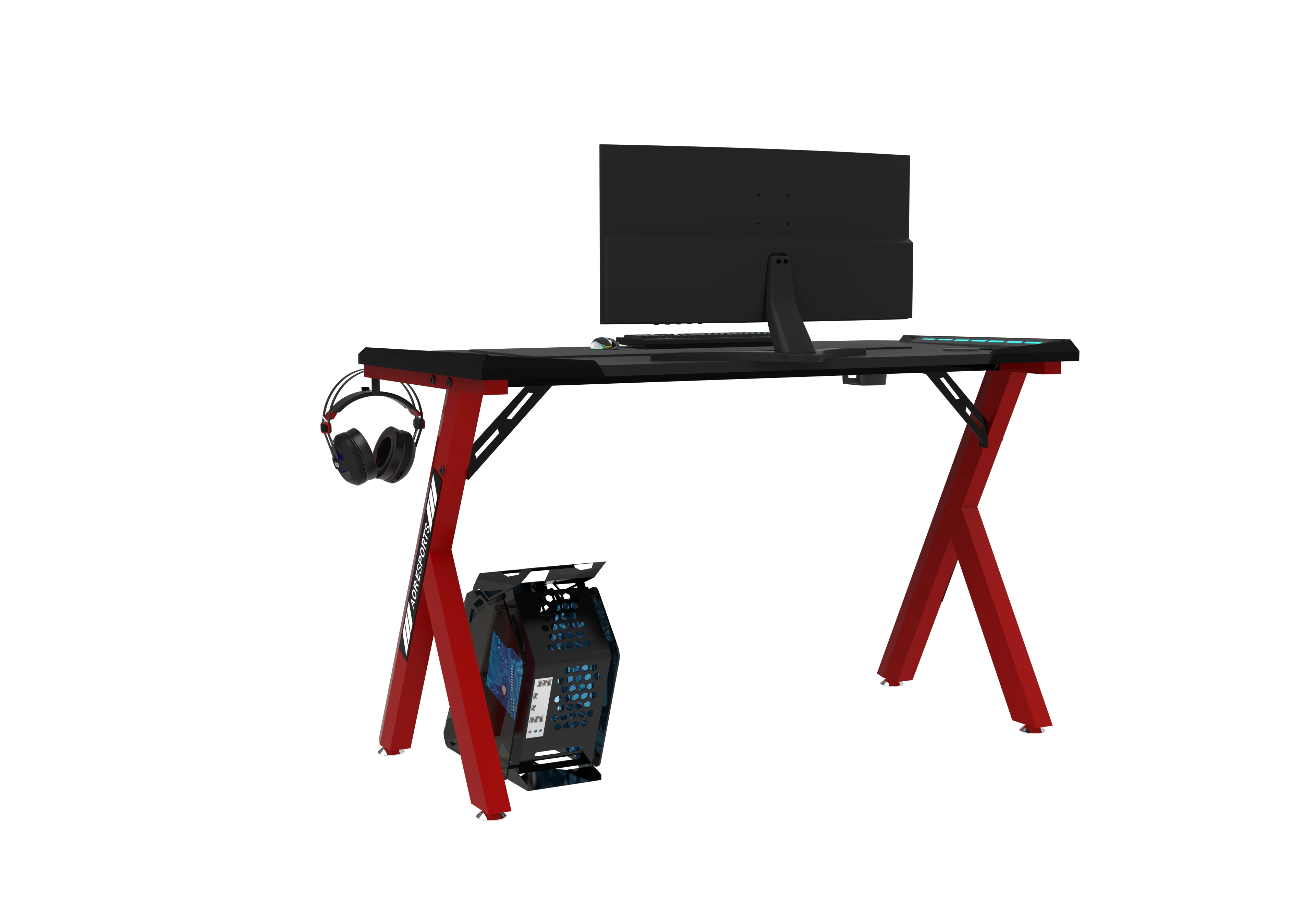 New Modern Custom Portable Adjustable Rgb Led Lights Computer E-sports ...