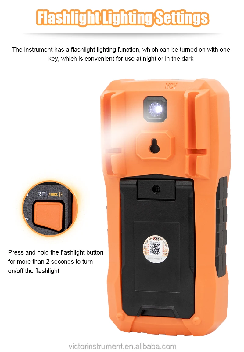 Vc9805a+ Digital Multimeter Manual Range Multimeter With Different ...