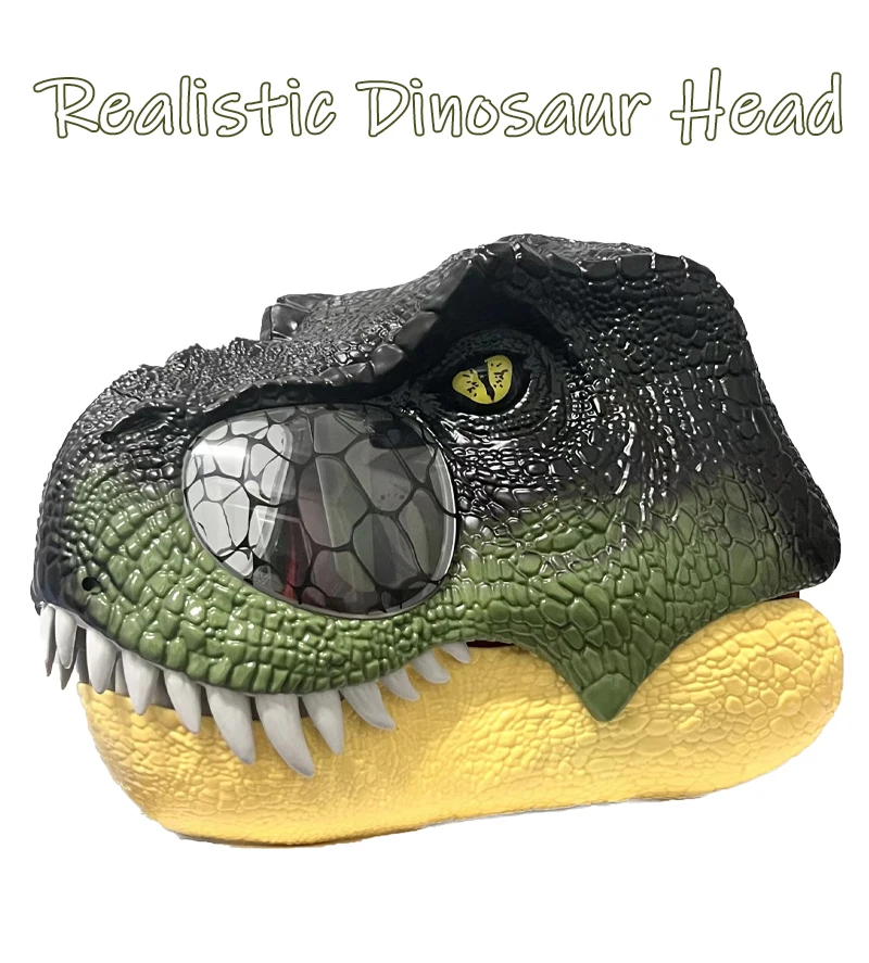 Qs 2023 New Arrival Open Mouth Realistic Electric Plastic Halloween ...