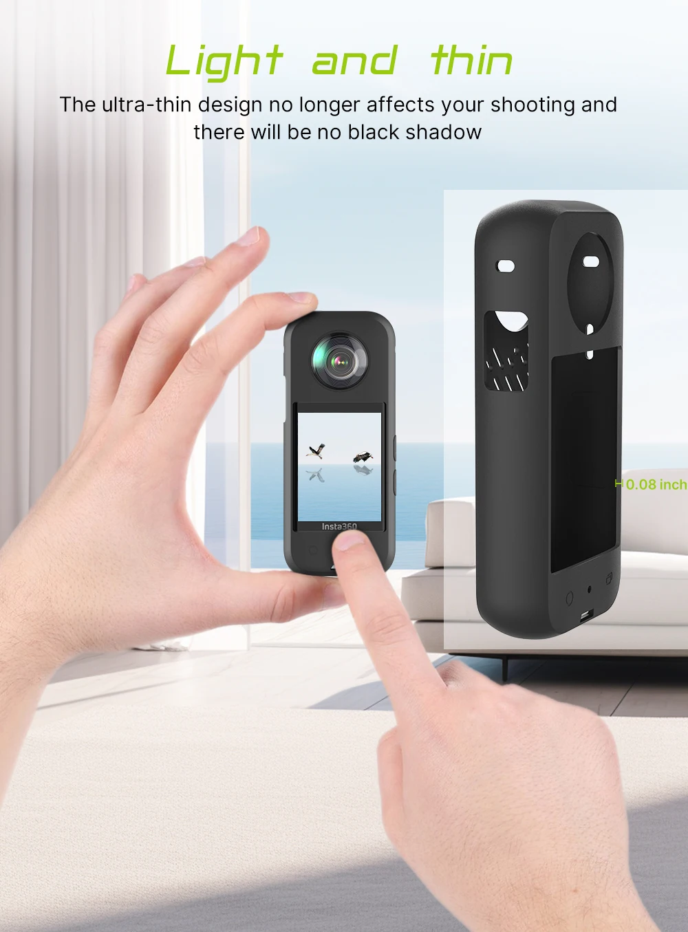 Camera Protective Accessories Kit Silicone Protective Cover With Screen ...