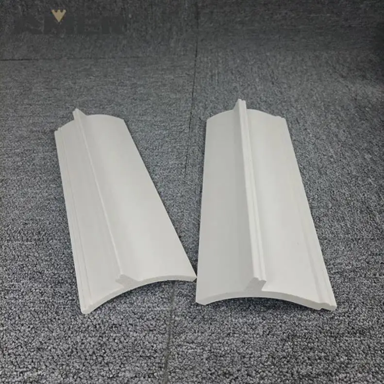 Modern White Ps Skirting Lines Plastic Baseboard Flooring Molding - Buy ...