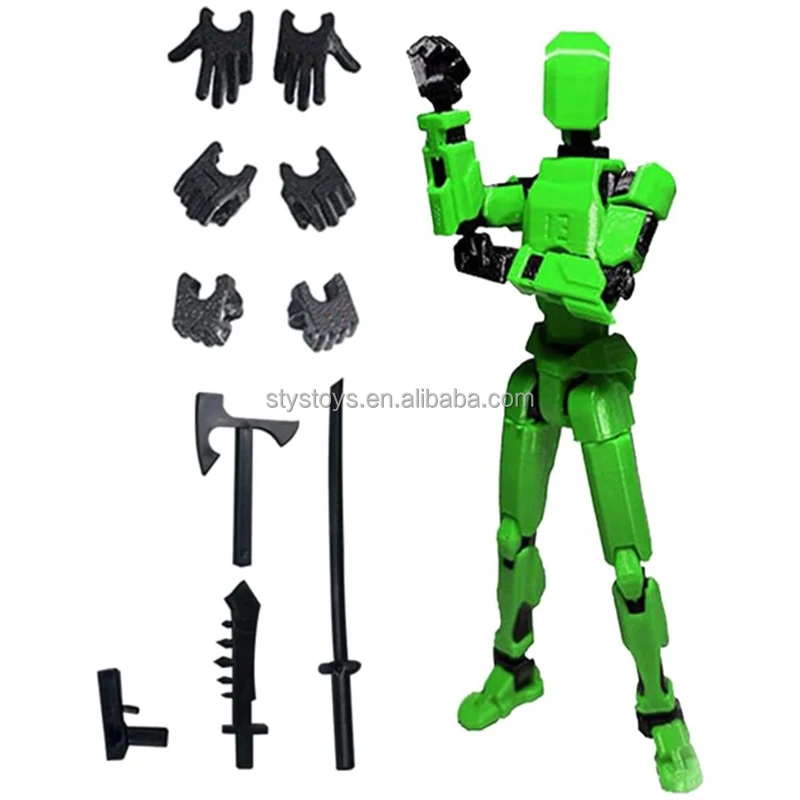 3d Printed Multi-jointed Movable Action Figure Nova T13 Dummy Figure ...