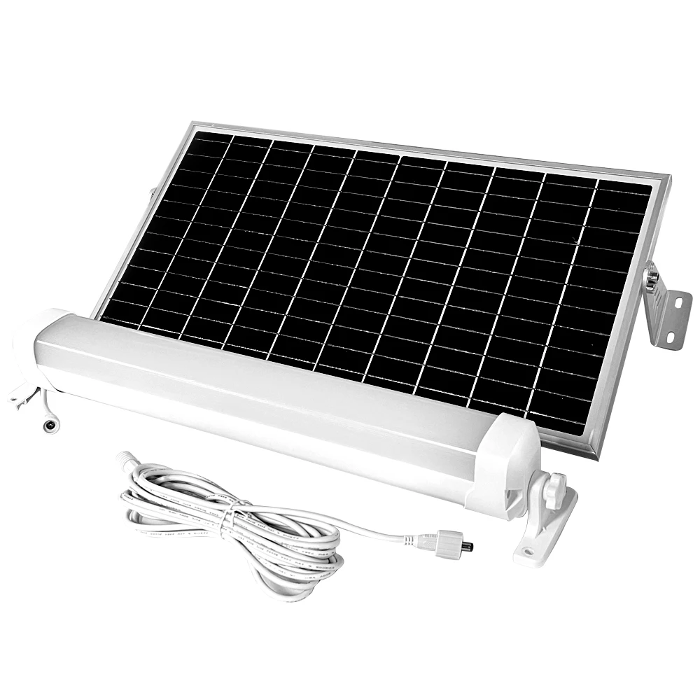 Solar batten light Farm shed light led tri-proof light outdoor energy ...