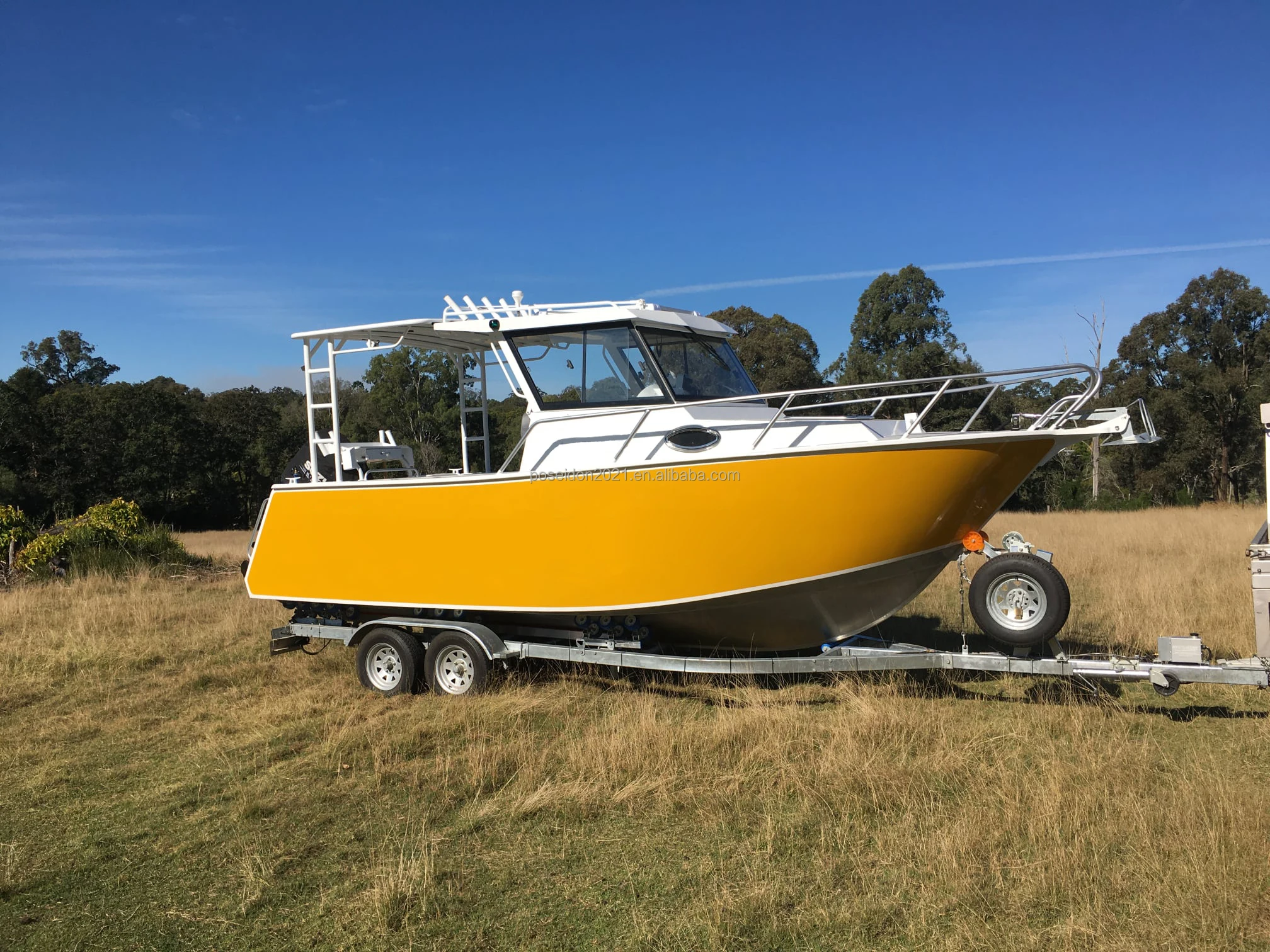 11m 36ft Cruiser Boat New Design Aluminum Fishing Vessel High Speed ...