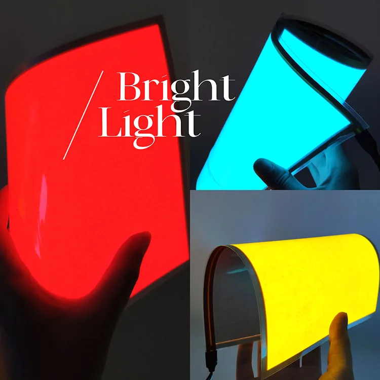 New Electroluminescent Backlight El Sheet 10 Color Choices El Panel for Car