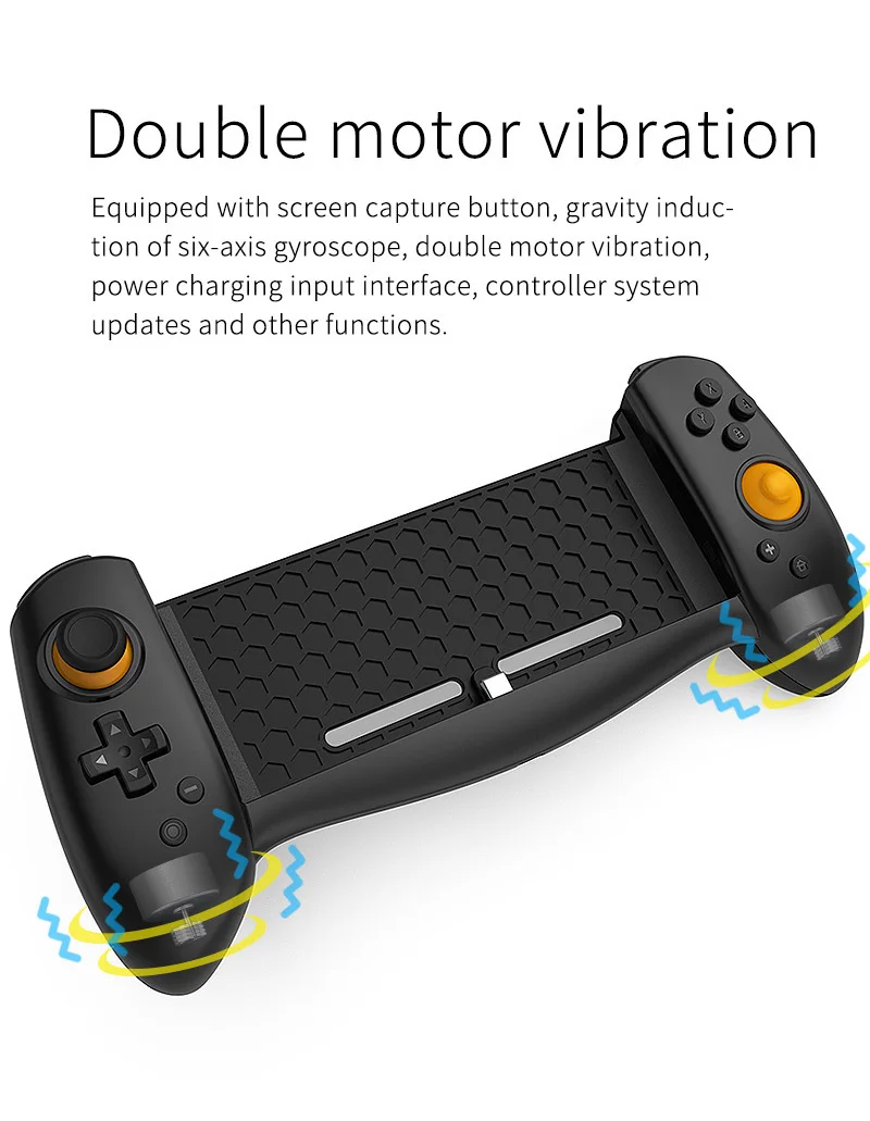 Dobe Ergonomic Grip Console Controller Type-c Interface For Nintendo ...