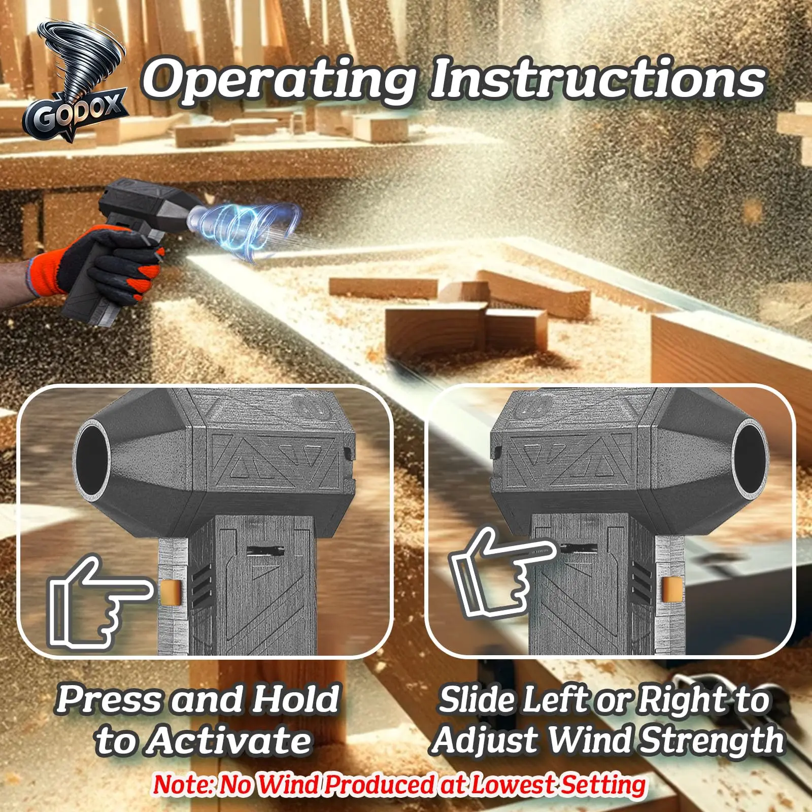 2024 Most Powerful Mini Cordless Turbo Jet Blower For Car Drying Small ...