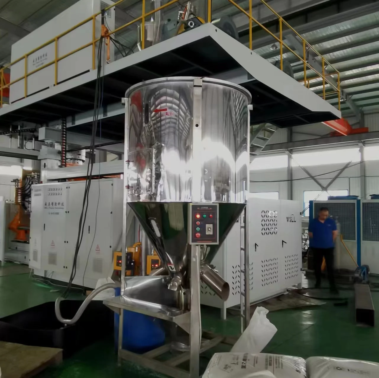 Ibc Tank Machine Ibc Barrel Blow Molding Machine 2 Layers Ibc Drum ...