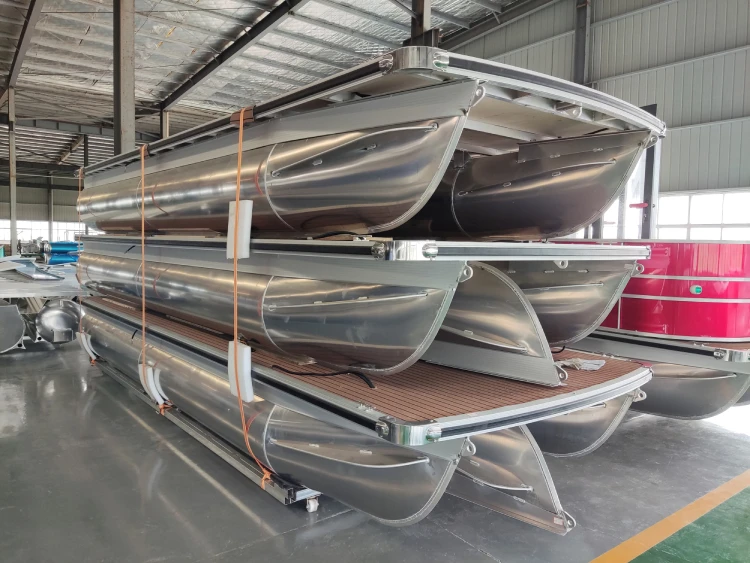 7 Meters Aluminum Pontoon House Boat - Luxury & Durable