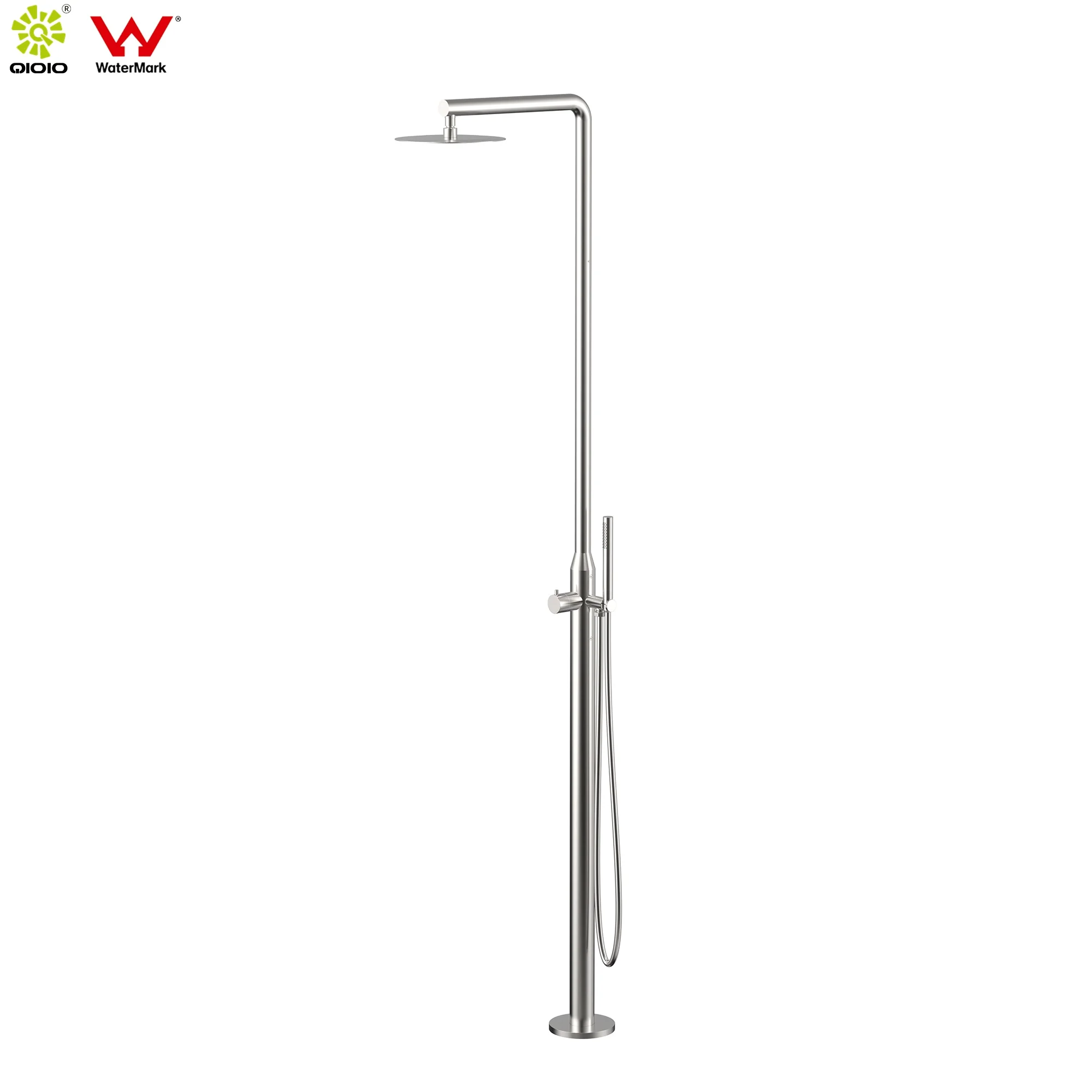 Watermark WELS Matt Black 316L Stainless Steel Showers