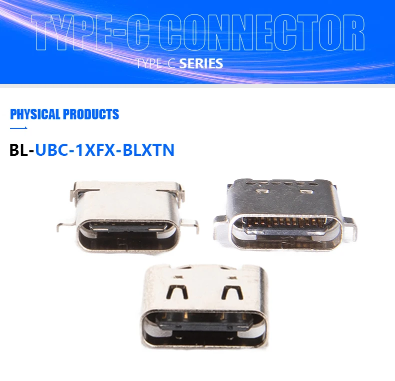 24 Pin Connector Type C Charging Port Dock Type C Connector Usb Female ...