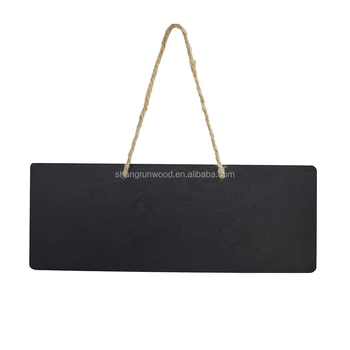 Wholesale Stock Wooden Mini Chalkboard With Lanyard Party Signage ...